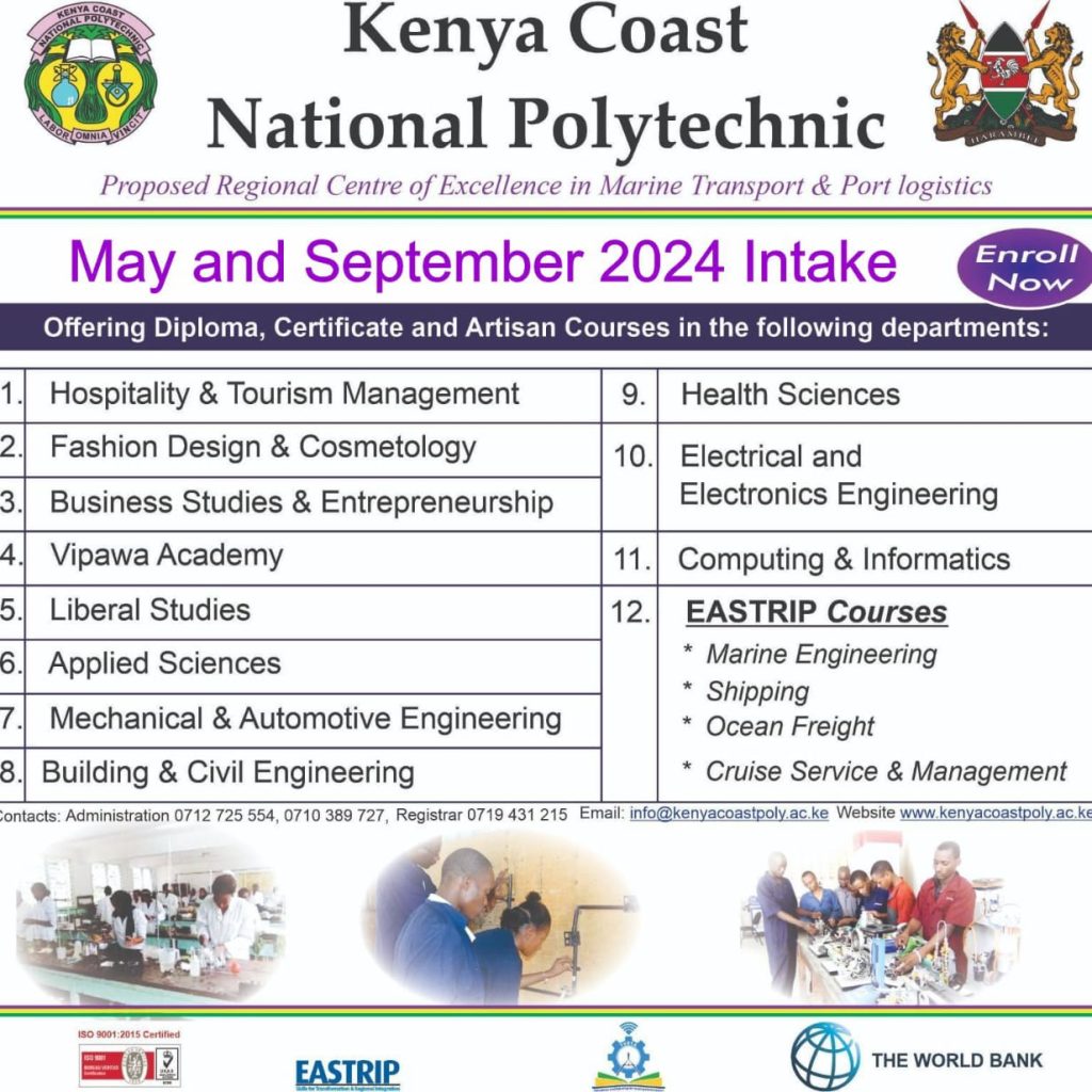 Kenya Coast National Polytechnic – Excellence in Training and Innovation