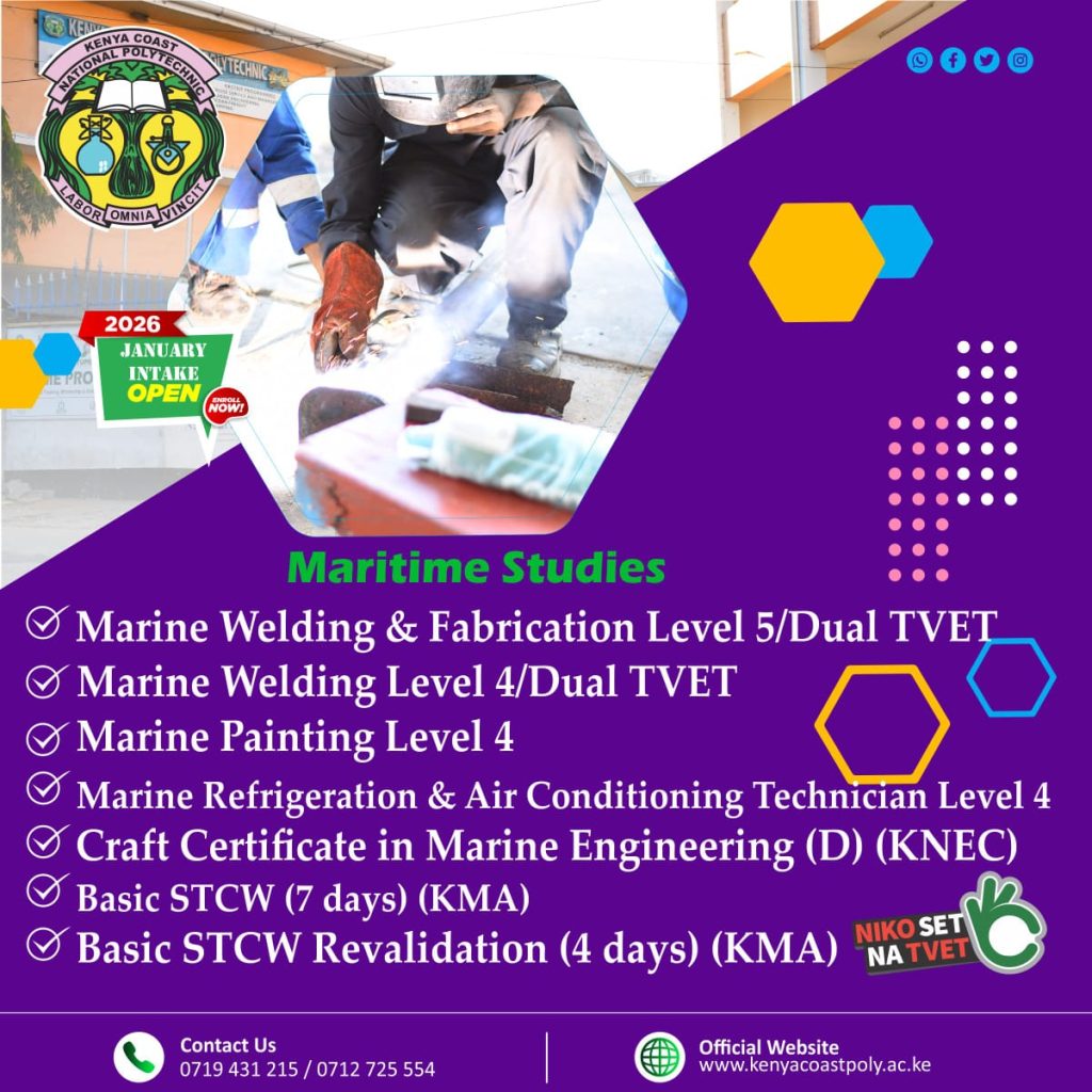 Kenya Coast National Polytechnic – Excellence in Training and Innovation